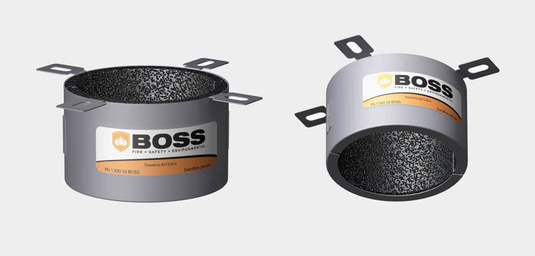 Boss Retrofit Fire Rated Pipe Collars | Potter Interior Systems