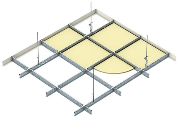 Rondo DONN Healthcare Grid Ceiling